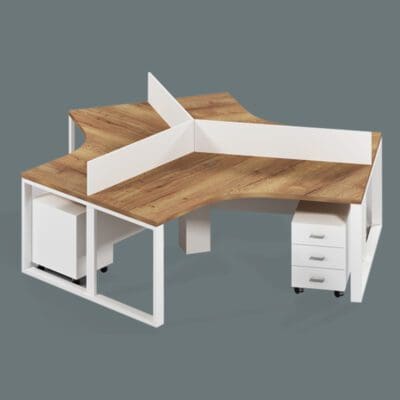 Onyx Workstation Table - Office Plus Furniture