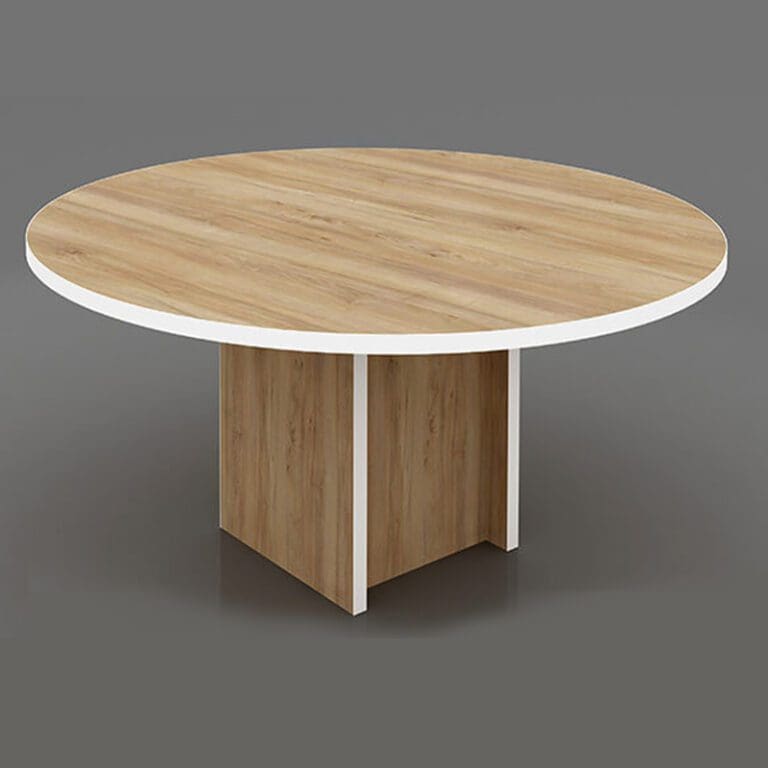 Gemini Round Meeting Table - Office Plus Furniture