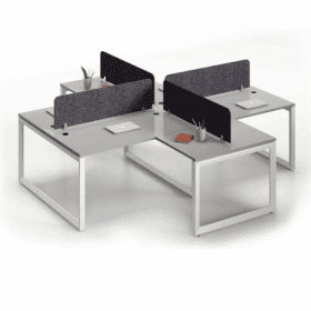 Onyx Workstation Table - Office Plus Furniture