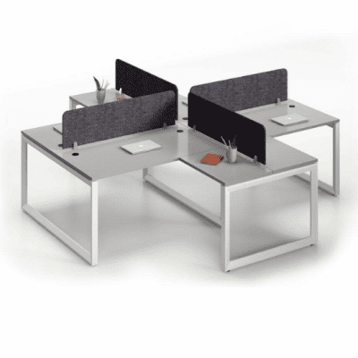Onyx Workstation Table - Office Plus Furniture