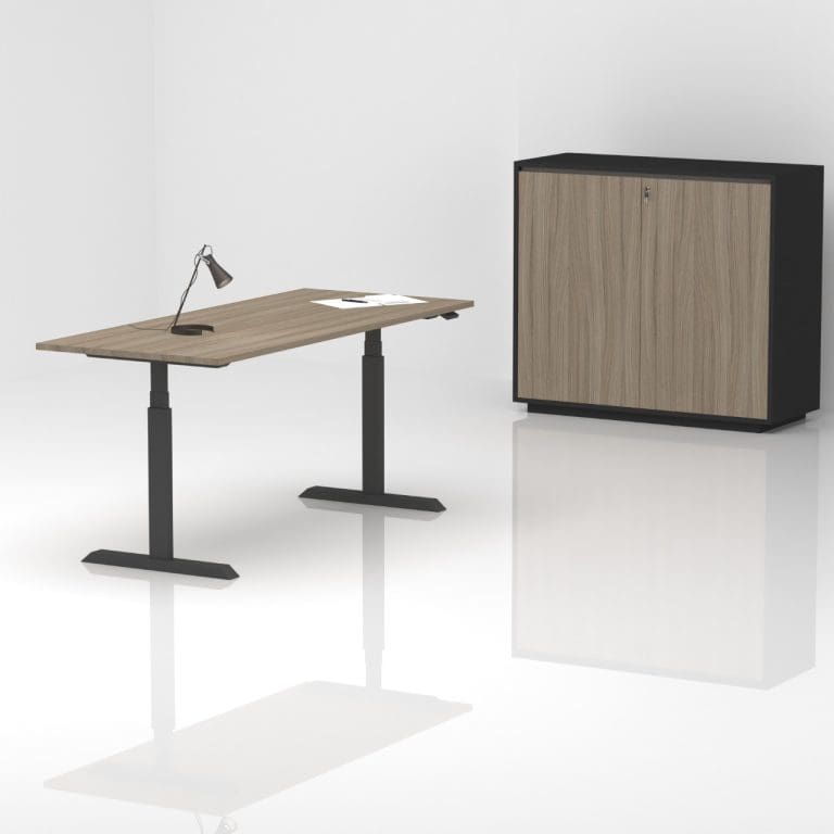 Queen Height Adjustable Table - Office Plus Furniture