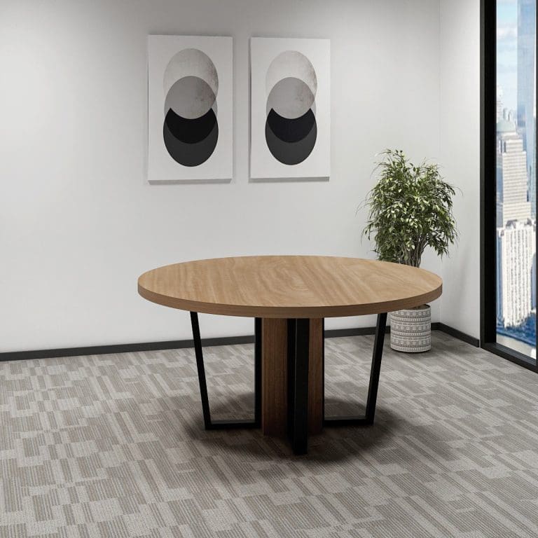 Round Meeting Table in UAE | Office Plus Furniture UAE