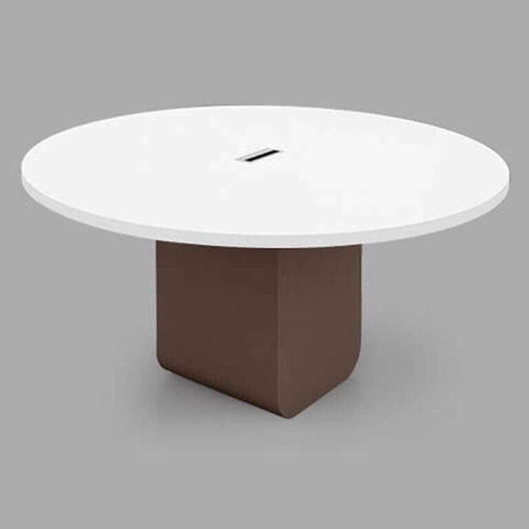 Gemini Round Meeting Table - Office Plus Furniture