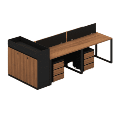 Apple Workstation Table - Office Plus Furniture