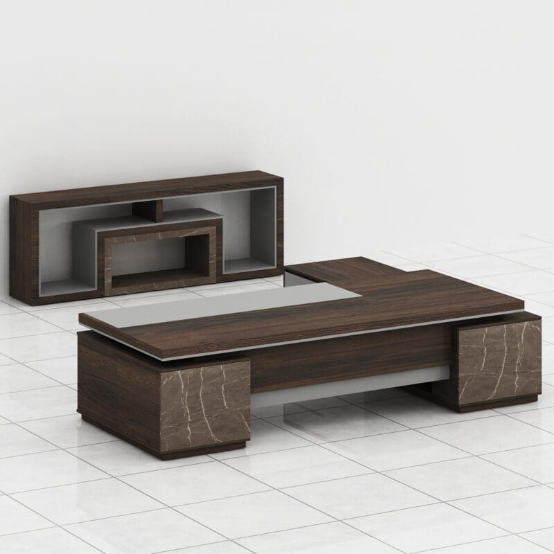 Atom Executive Desk - Office Plus Furniture