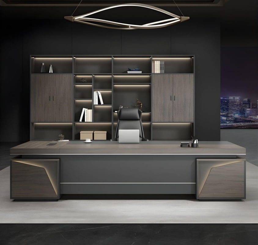 Atom Executive Desk - Office Plus Furniture