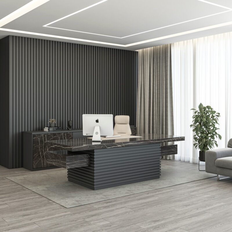 Bold CEO Desk - Office Plus Furniture