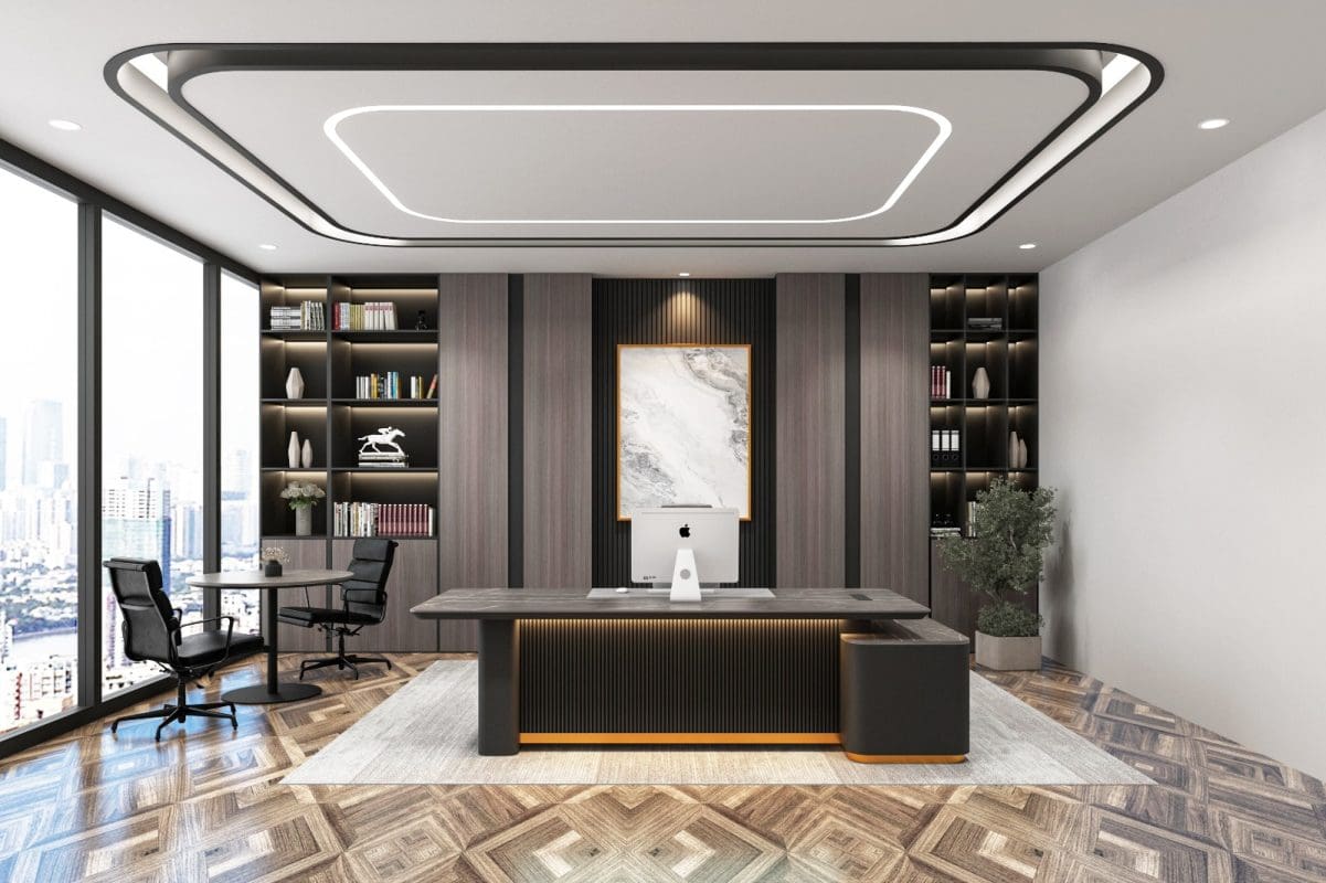 Elite Executive Desk | Executive Office Furniture | Office Plus Furniture