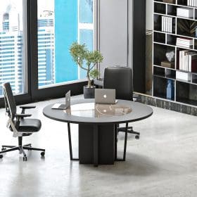 Luxury Round Meeting Table - Office Plus Furniture
