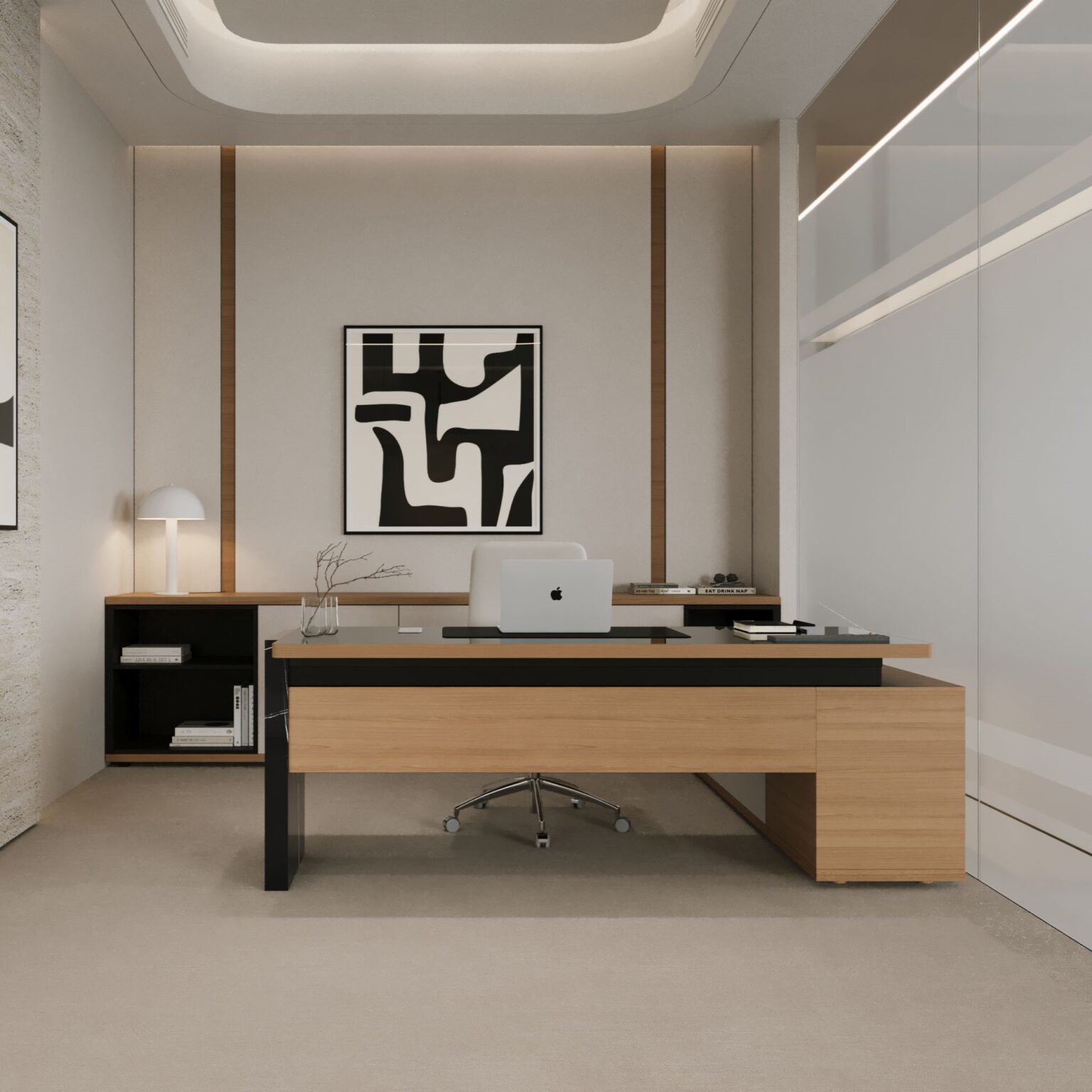 Zion Executive Desk - Office Plus Furniture