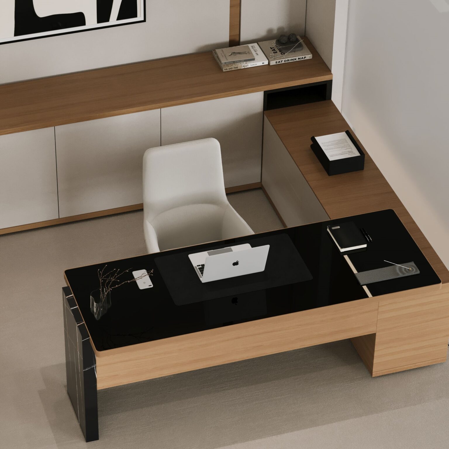 Zion Executive Desk - Office Plus Furniture